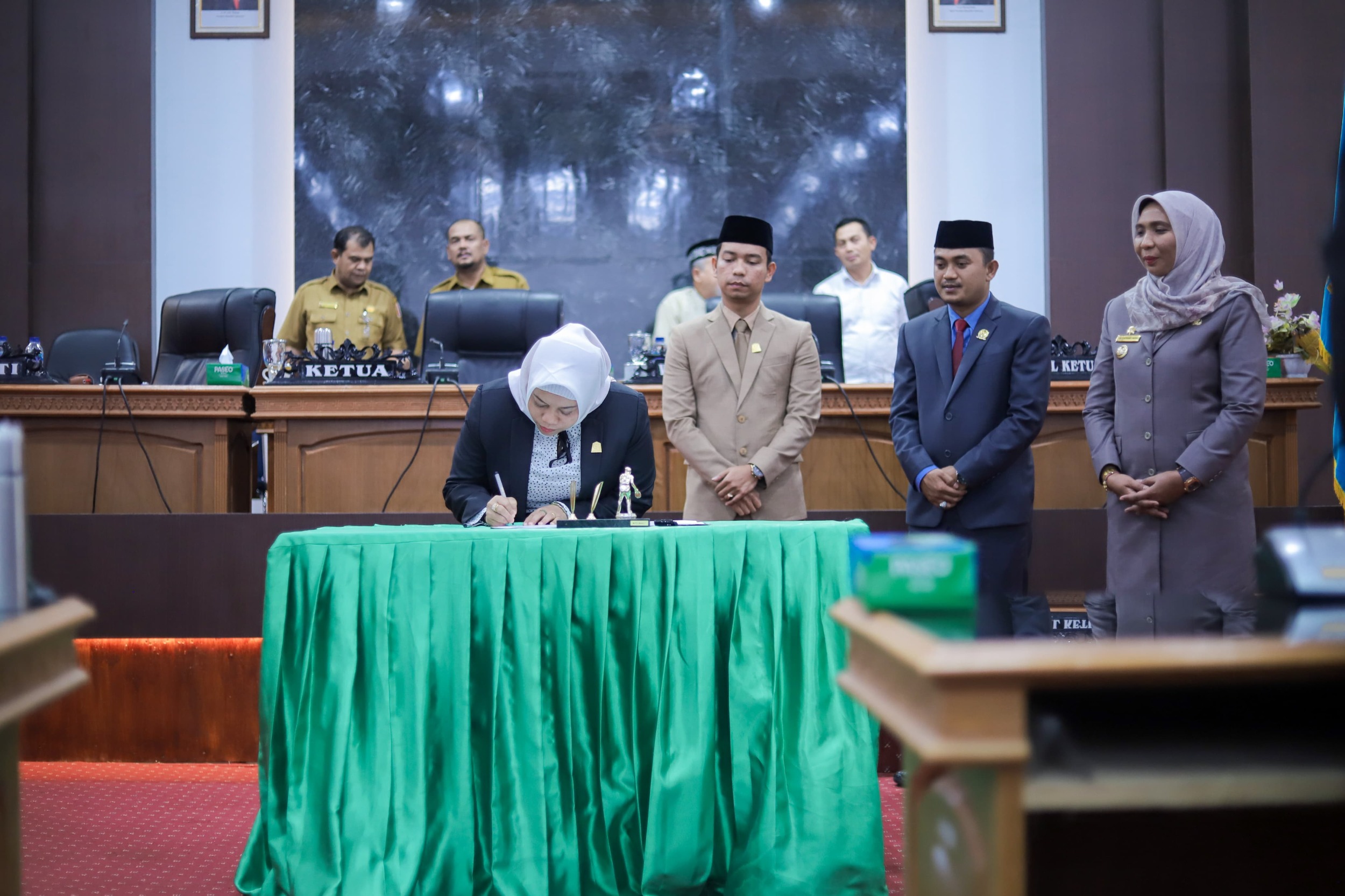 "Adapun program dan kegiatan prioritas lainnya yang tertuang dalam RAPBK tahun 2024, diantaranya ...