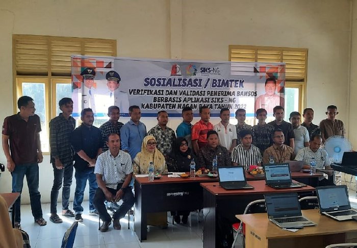 Dinsos Nagan Raya Bersama BPJS Laksanakan Bimtek Pengelolaan Aplikasi SIKS-NG